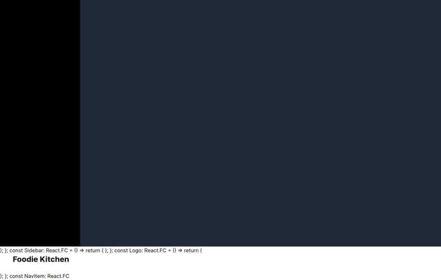 Create this UI in react using tailwindcss , shadcnui, in typescript, divide everything in small ...