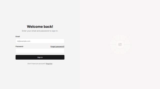 make successful authorize back / register | A shadcn/ui and v0 ...