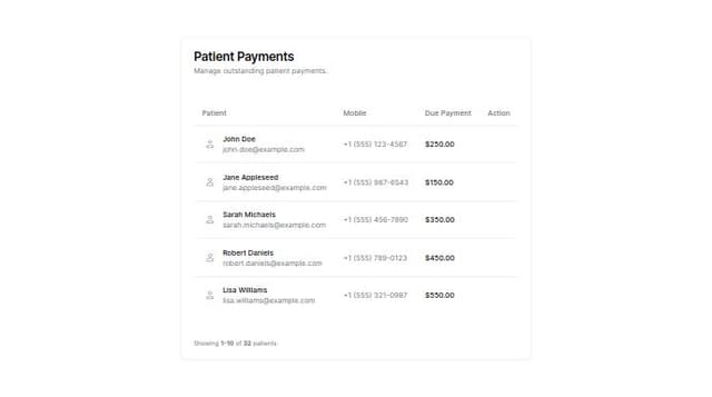 Make a mobile responsive table using shadcn table with its full ...