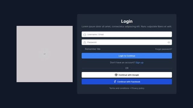SaaS Login Page | A shadcn/ui and v0 generation - v0