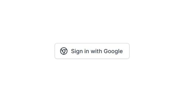 A google login button | A shadcn/ui and v0 generation - v0