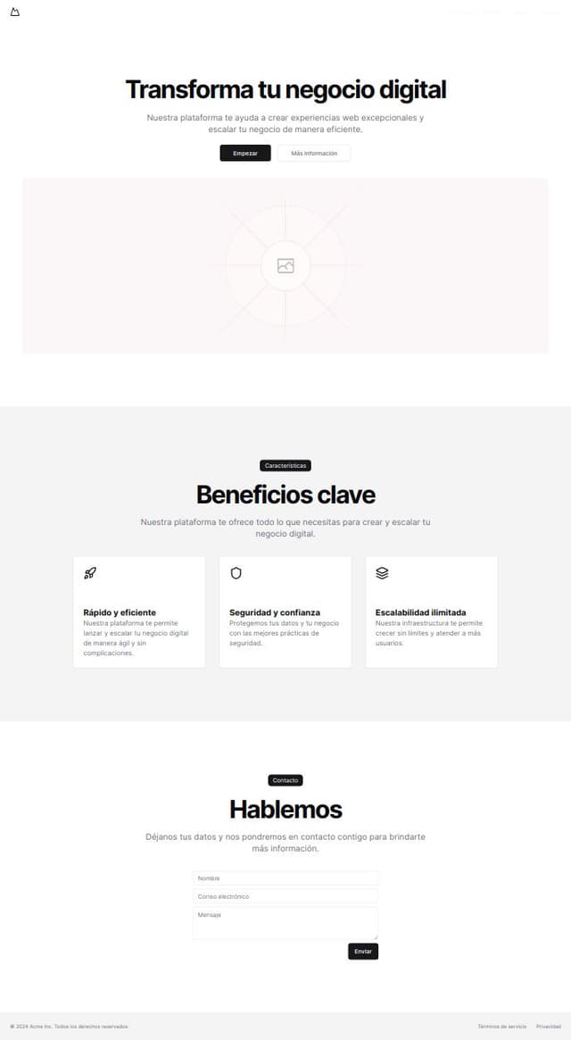 crear una pagina web completa solo con HTML y CSS estilo moderno | A ...