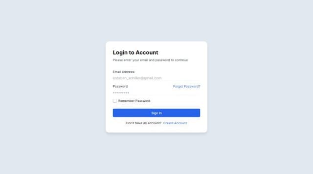 nextjs + tailwindcss responsive login page with react-hook-form | A shadcn/ui and v0 generation - v0