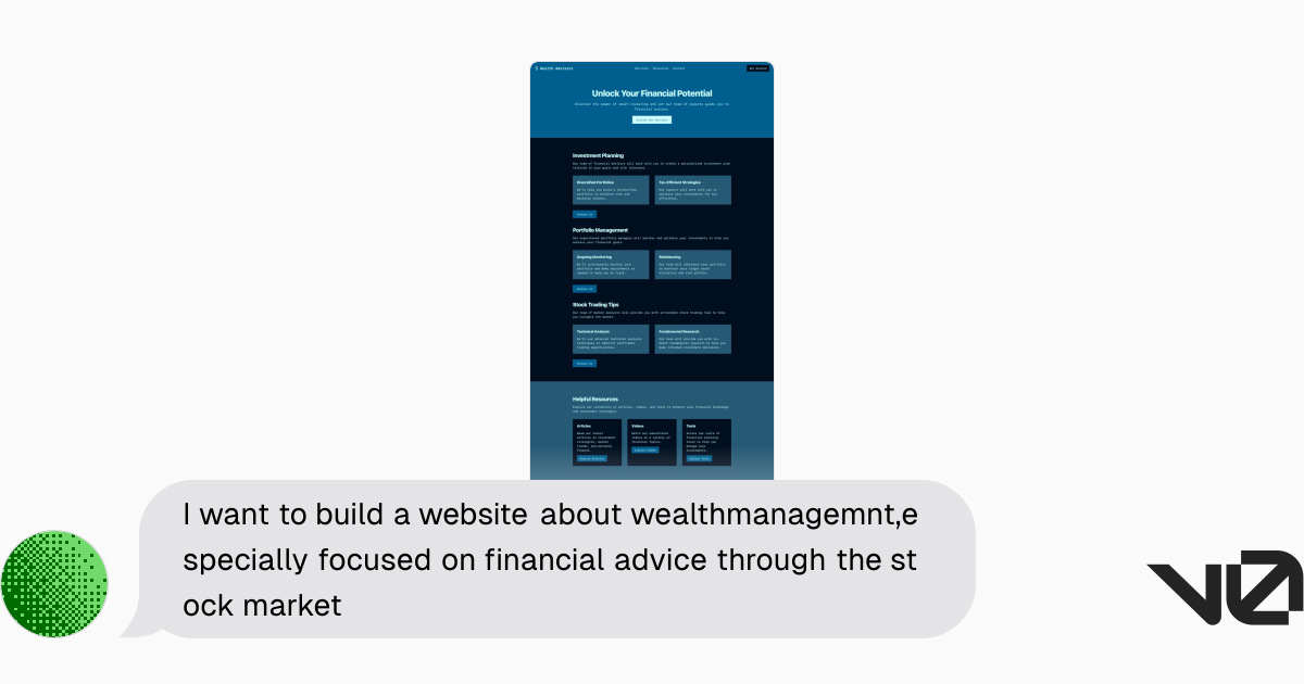 I want to build a website about wealthmanagemnt,especially focused on ...